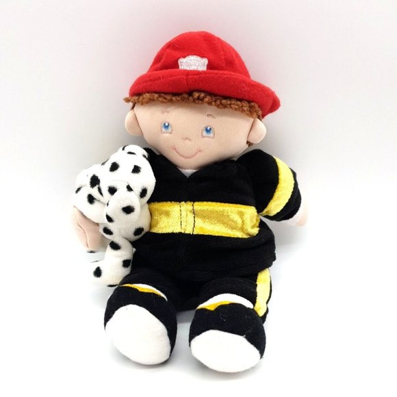Gund | Toys | Baby Gund Flynn 58647 Fireman Stuffed Plush Doll With ...
